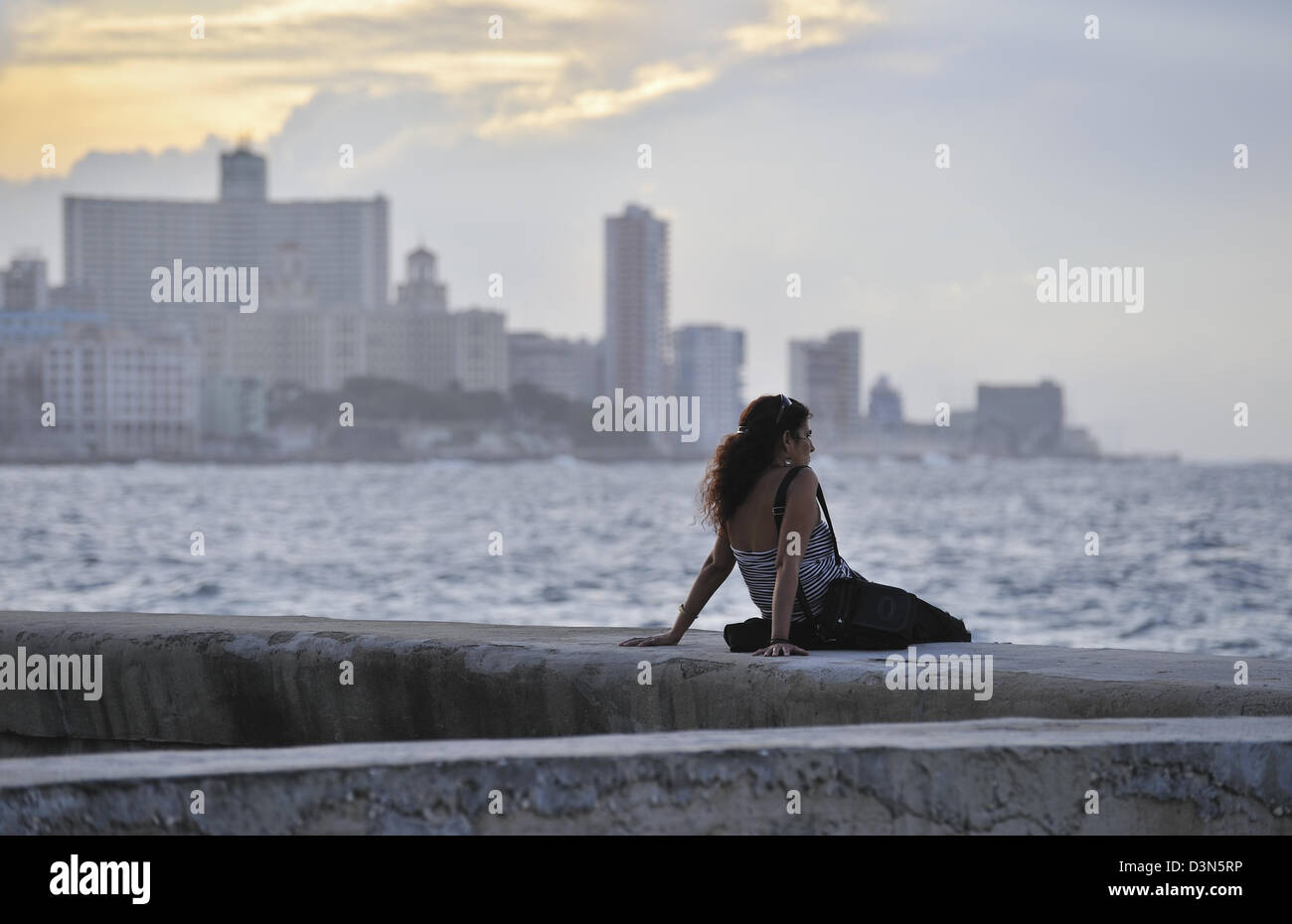 El Malecon, Havana, Cuba Stock Photo - Alamy
