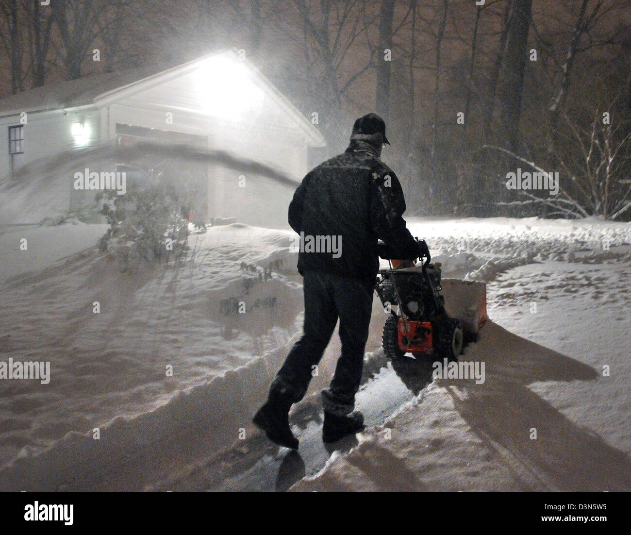 A blizzard of snowstorms hi-res stock photography and images - Alamy