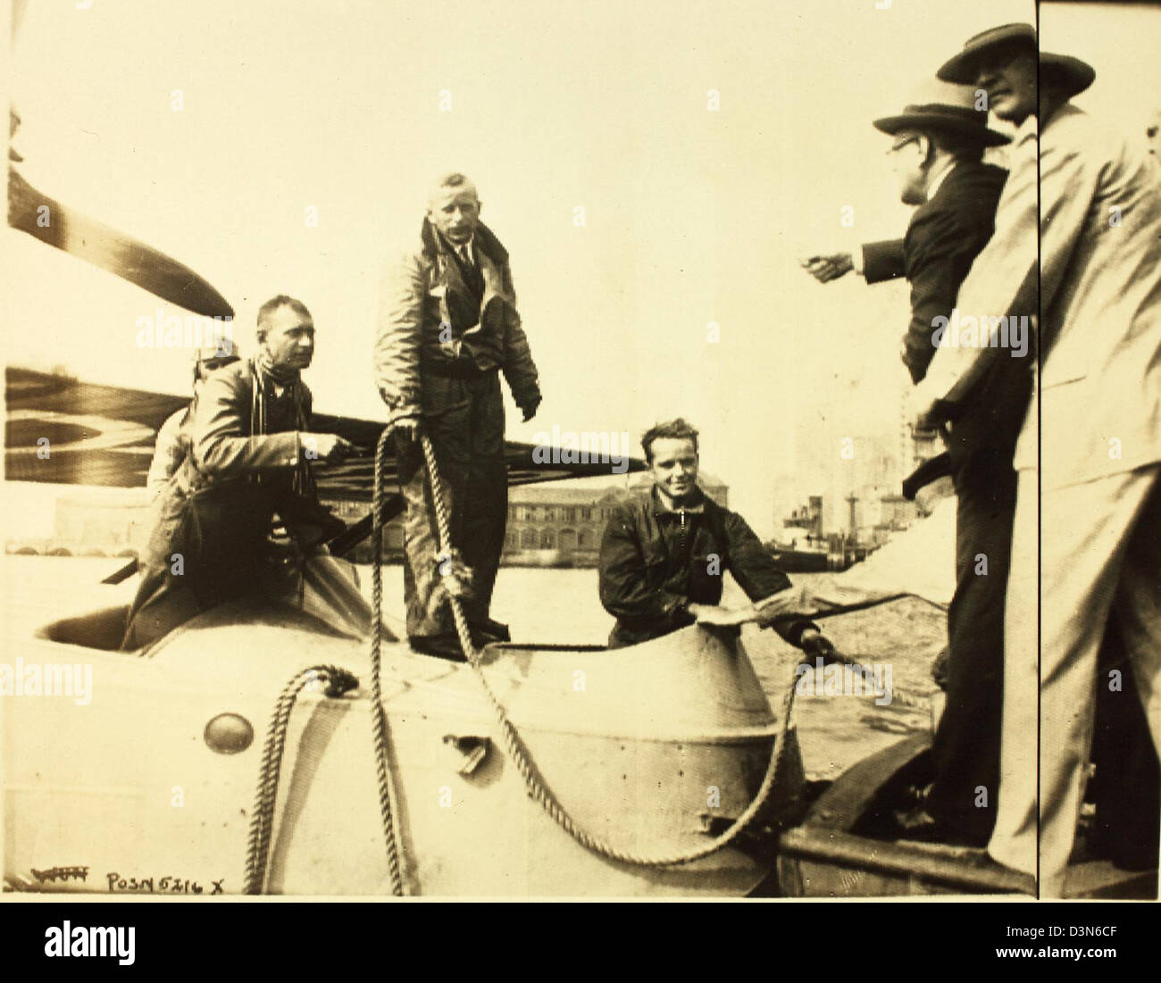 The 1930 Transatlantic flight from Germany, featuring the Dornier Wal ...
