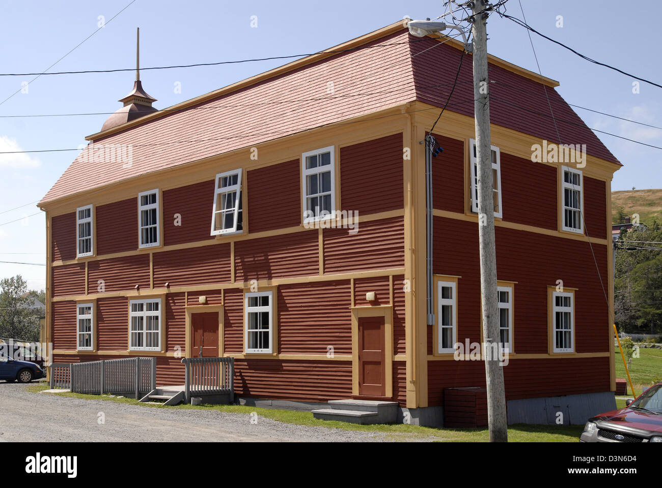 The Parish Hall, Trinity, Newfoundland Stock Photo - Alamy