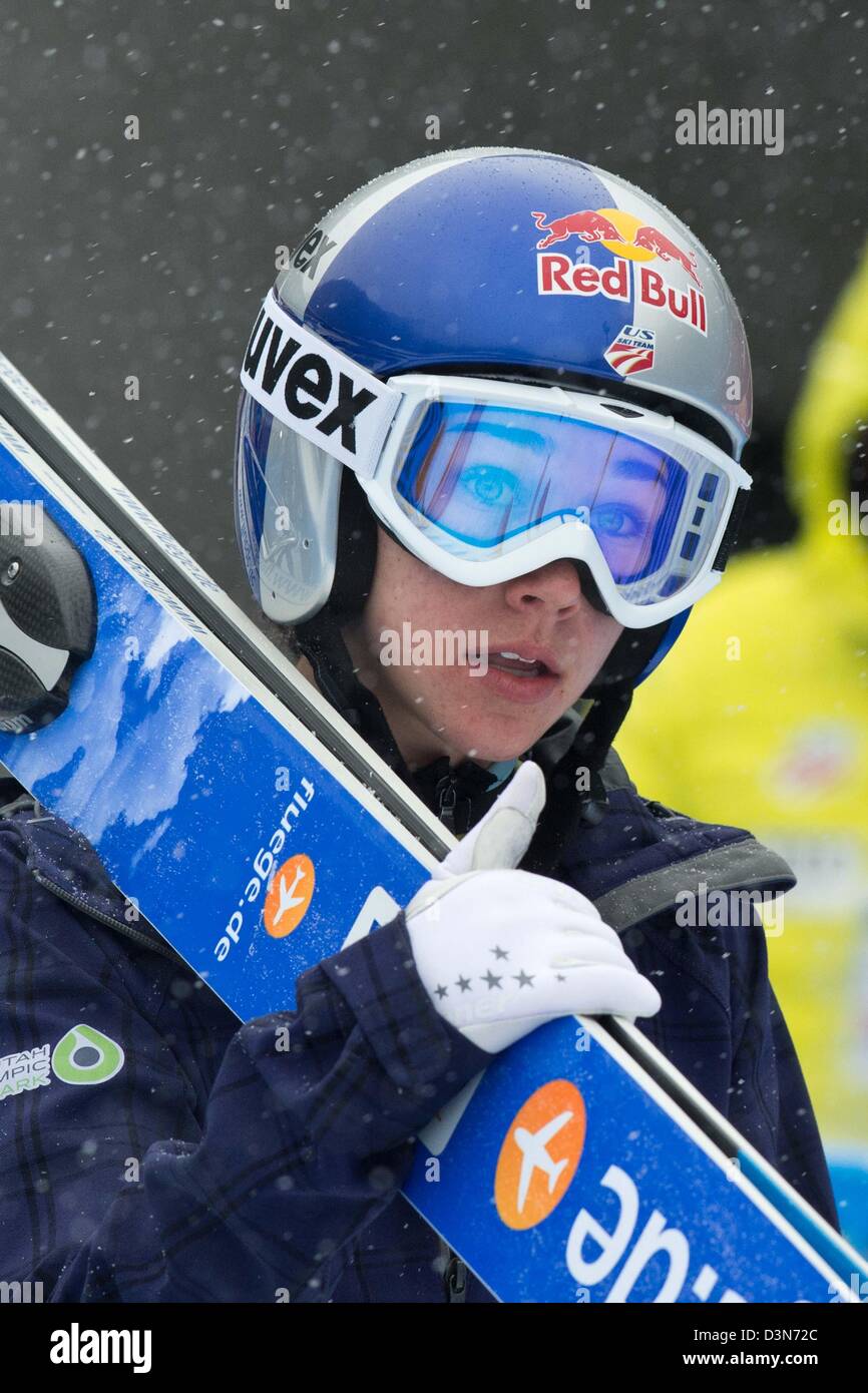 Sarah Hendrickson (USA), FEBRUARY 21, 2013 - Ski Jumping : FIS Nordic ...