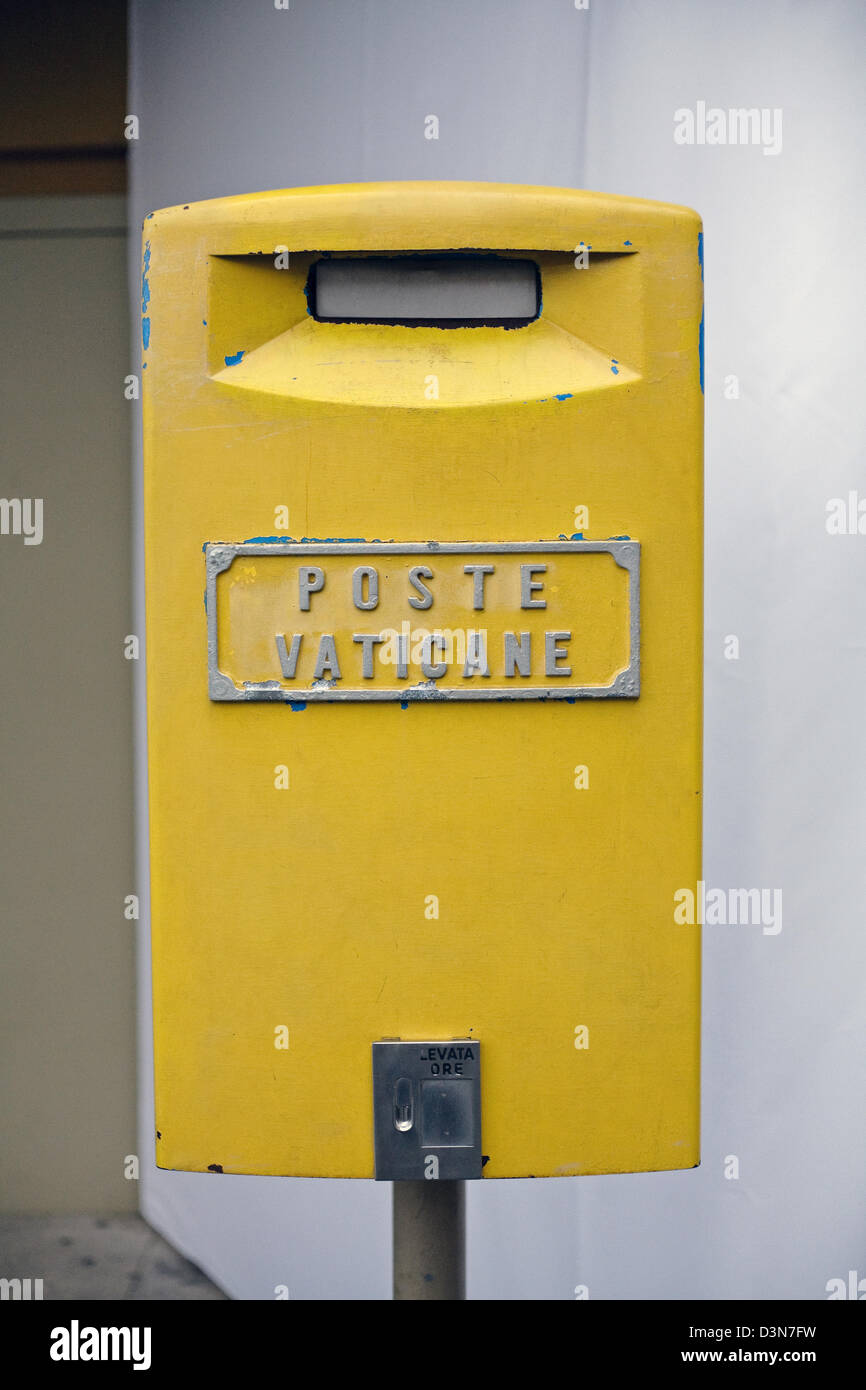 Vatican City, Vatican City, the Vatican post office mailbox Stock Photo ...
