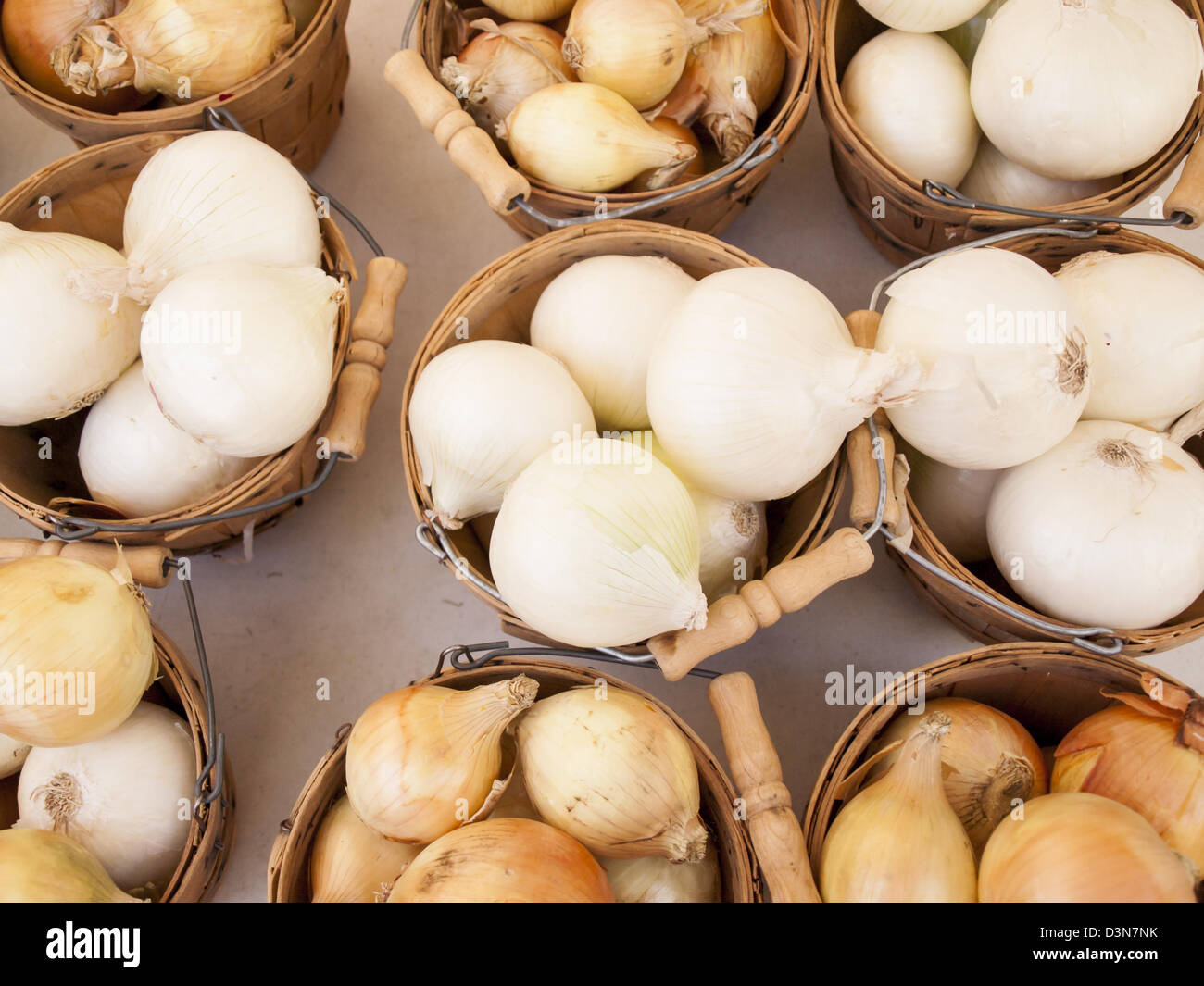 Fresh organic food at the local farmers market. Farmers markets are a ...