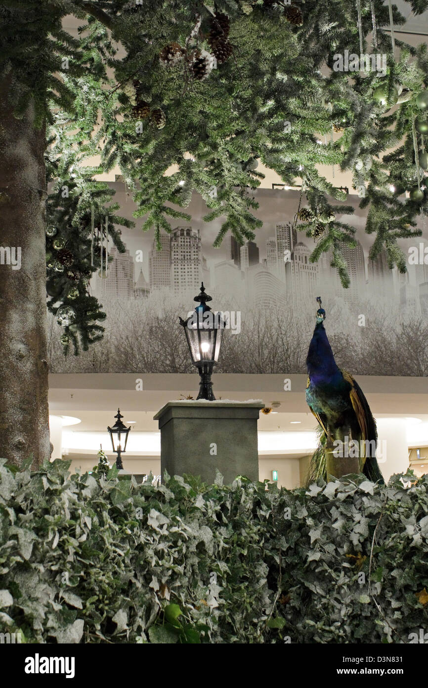 Berlin, Germany, Winter Park decoration themes in the hall from the ...