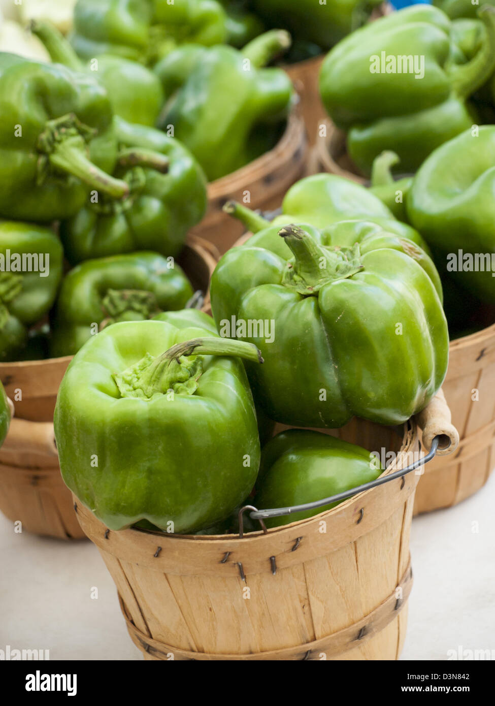 Fresh organic food at the local farmers market. Farmers markets are a ...