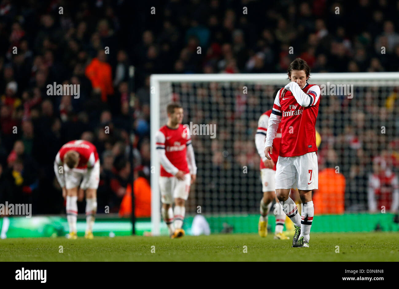Emirates stadium tomas rosicky hi-res stock photography and images - Alamy