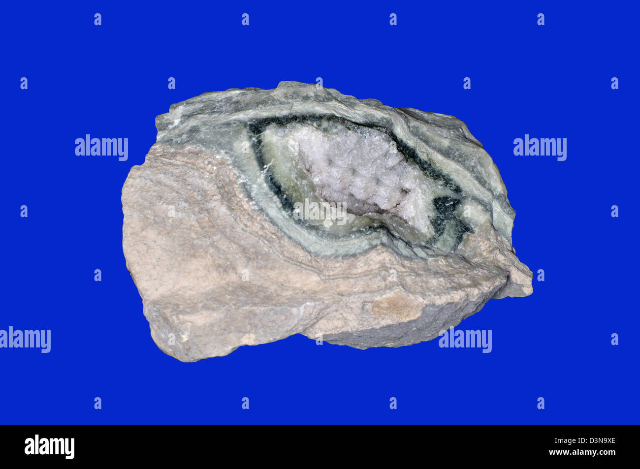 Wollastonite. wollastonite skarn ,datolite Stock Photo - Alamy