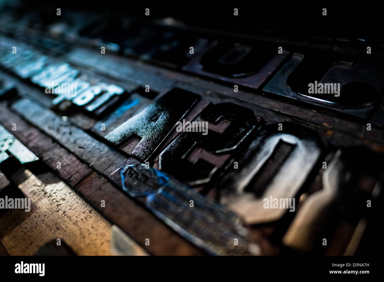 The moveable type printing press hi-res stock photography and images ...