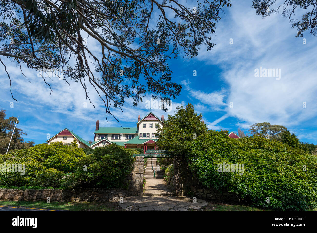 Mount Buffalo Chalet is located at Mount buffalo National Park and is a ...