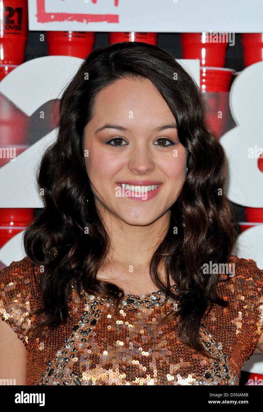 Hayley Orrantia at arrivals for 21 AND OVER Premiere, Regency Village ...
