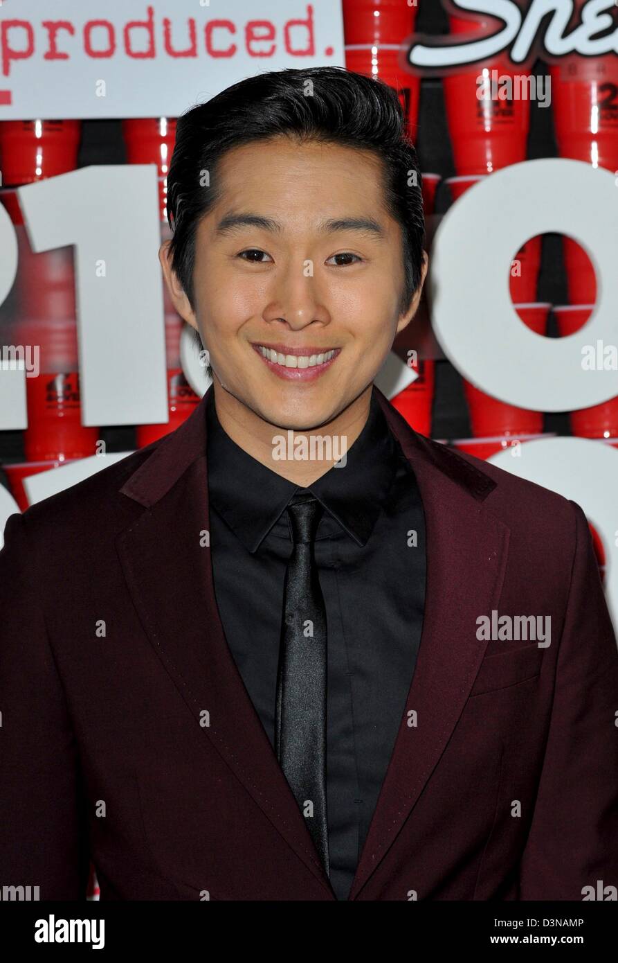 Justin Chon at arrivals for 21 AND OVER Premiere, Regency Village ...