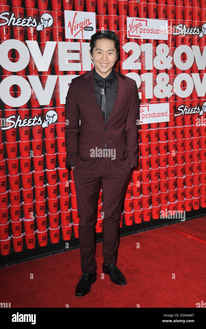 Justin Chon at arrivals for 21 AND OVER Premiere, Regency Village ...