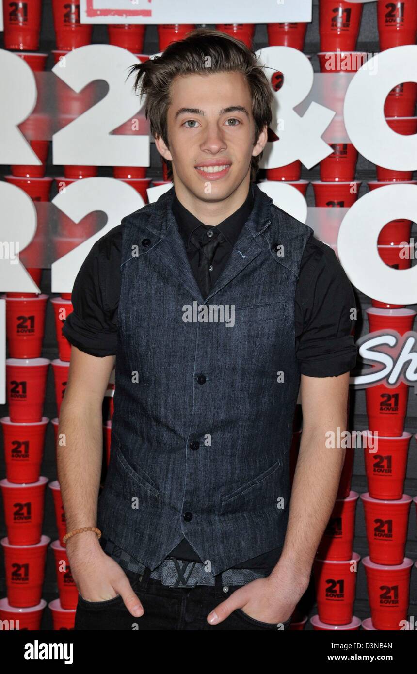 Jimmy Bennett at arrivals for 21 AND OVER Premiere, Regency Village ...