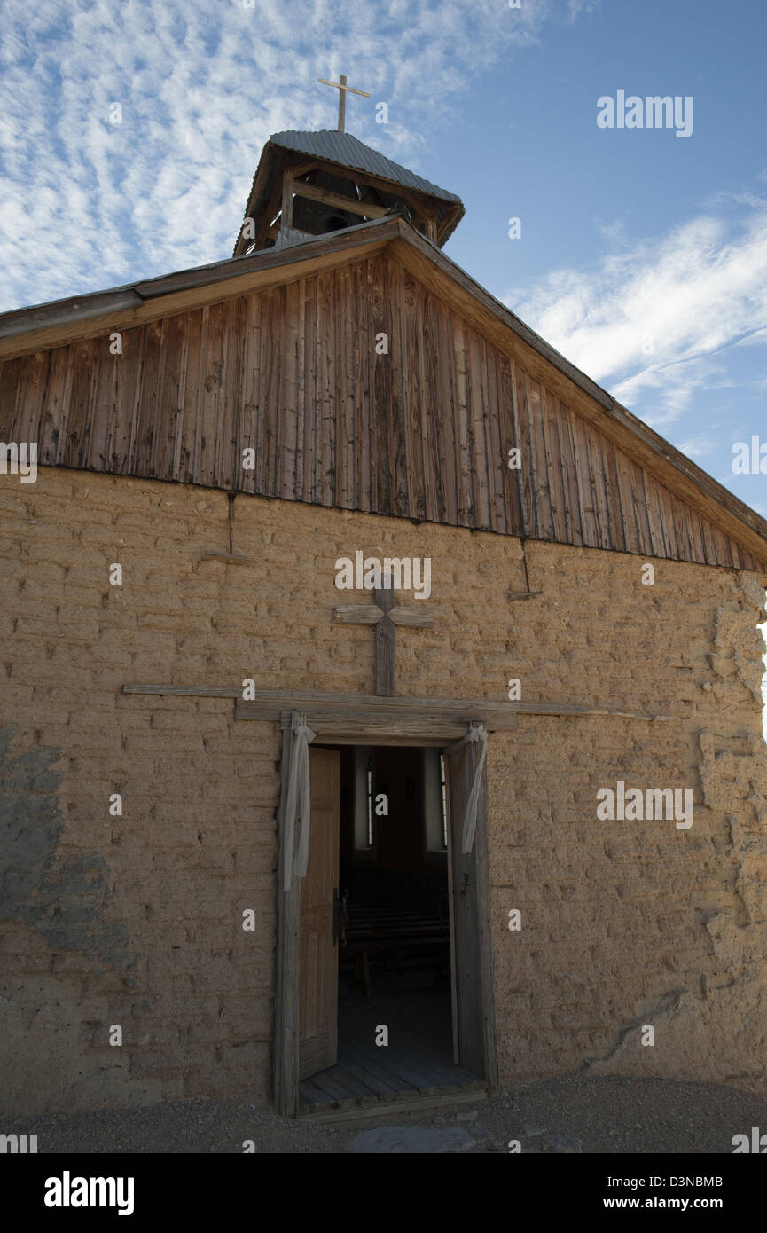 Church, Terlingua, Ghost Town, Big Bend National Park, Texas, USA, Big ...
