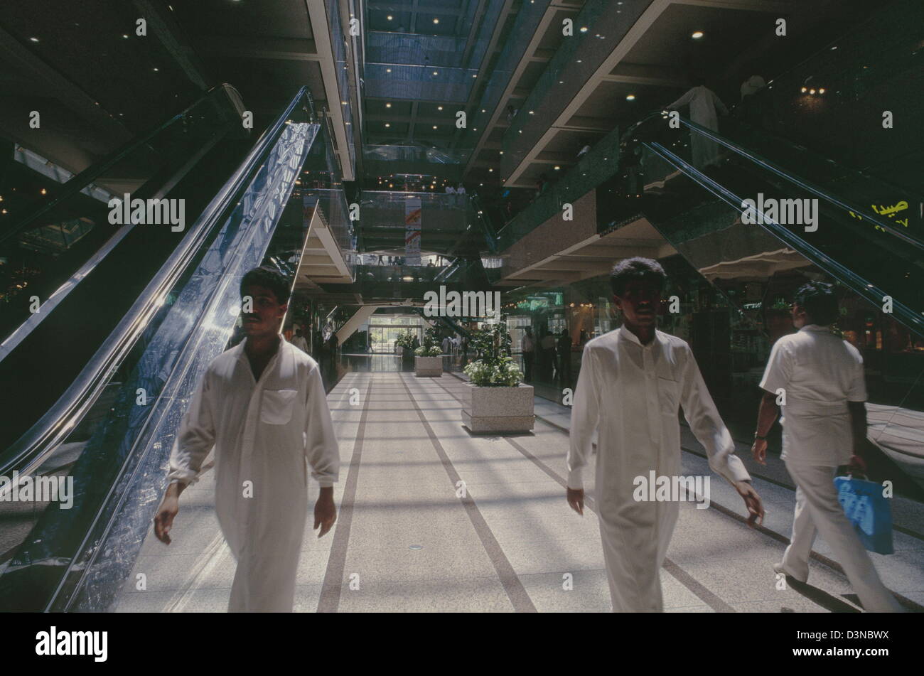 A modern indoor shopping mall in al khobar, saudi arabia Stock Photo ...