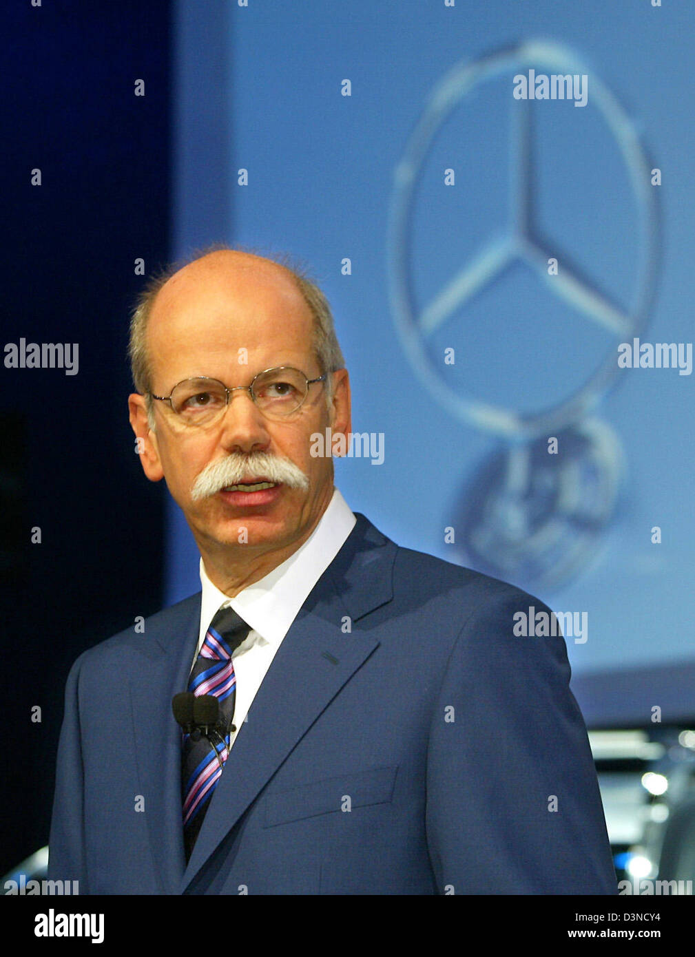 DaimlerChrysler AG CEO Dieter Zetsche is pictured at the North American ...