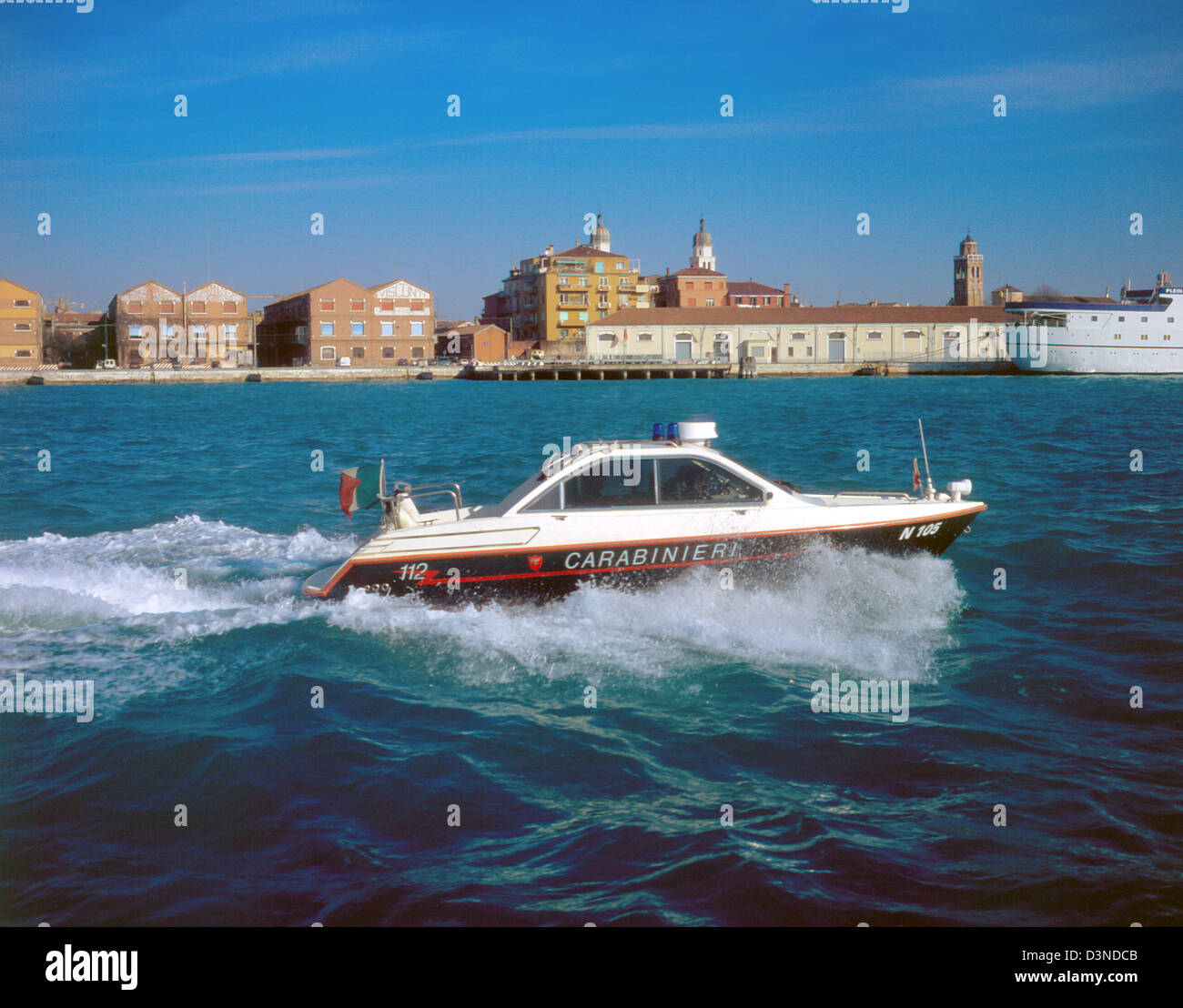 Human interest hum police boat water italy hi-res stock photography and ...