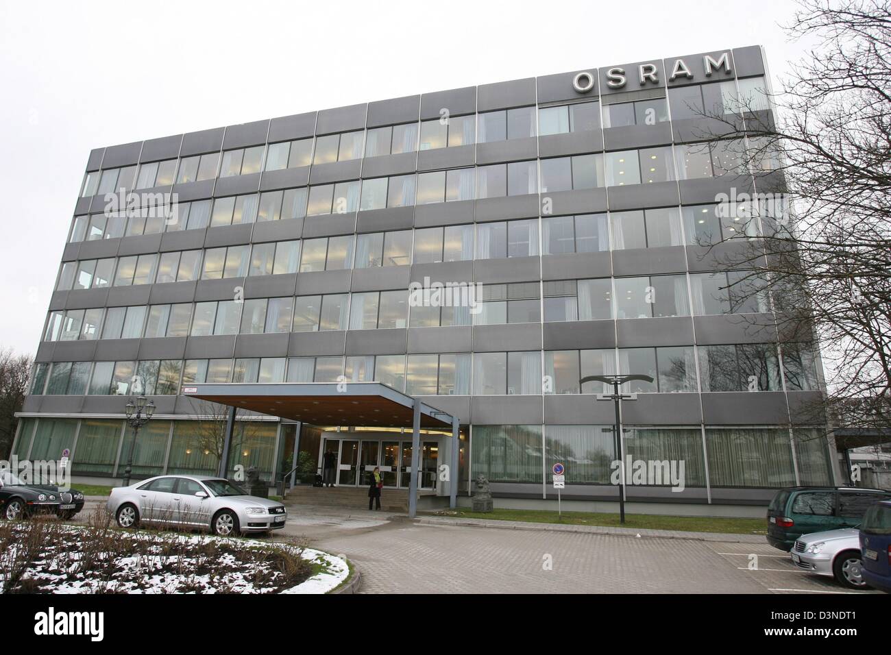 A view of the headquarter of German light bulb manufacturer Osram in ...