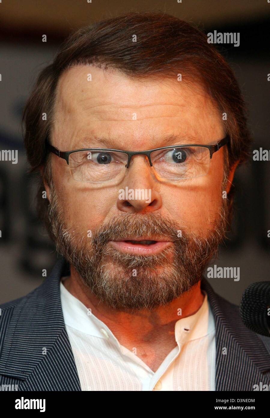 Bjoern Ulvaeus, former member of Swedish pop group Abba, photographed ...