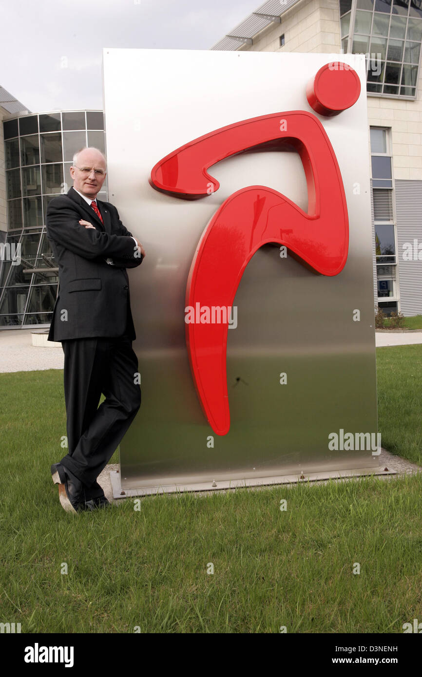 Christian Berner, CEO of Lekkerland GmbH&Co.KG, poses in front of his ...