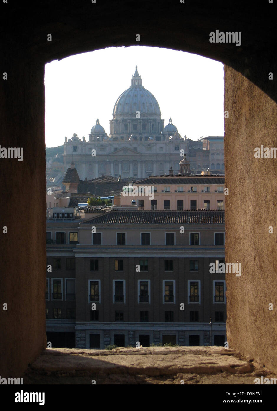 (FILE) - The picture shows a view of St. Peter's Basilica in Rome ...