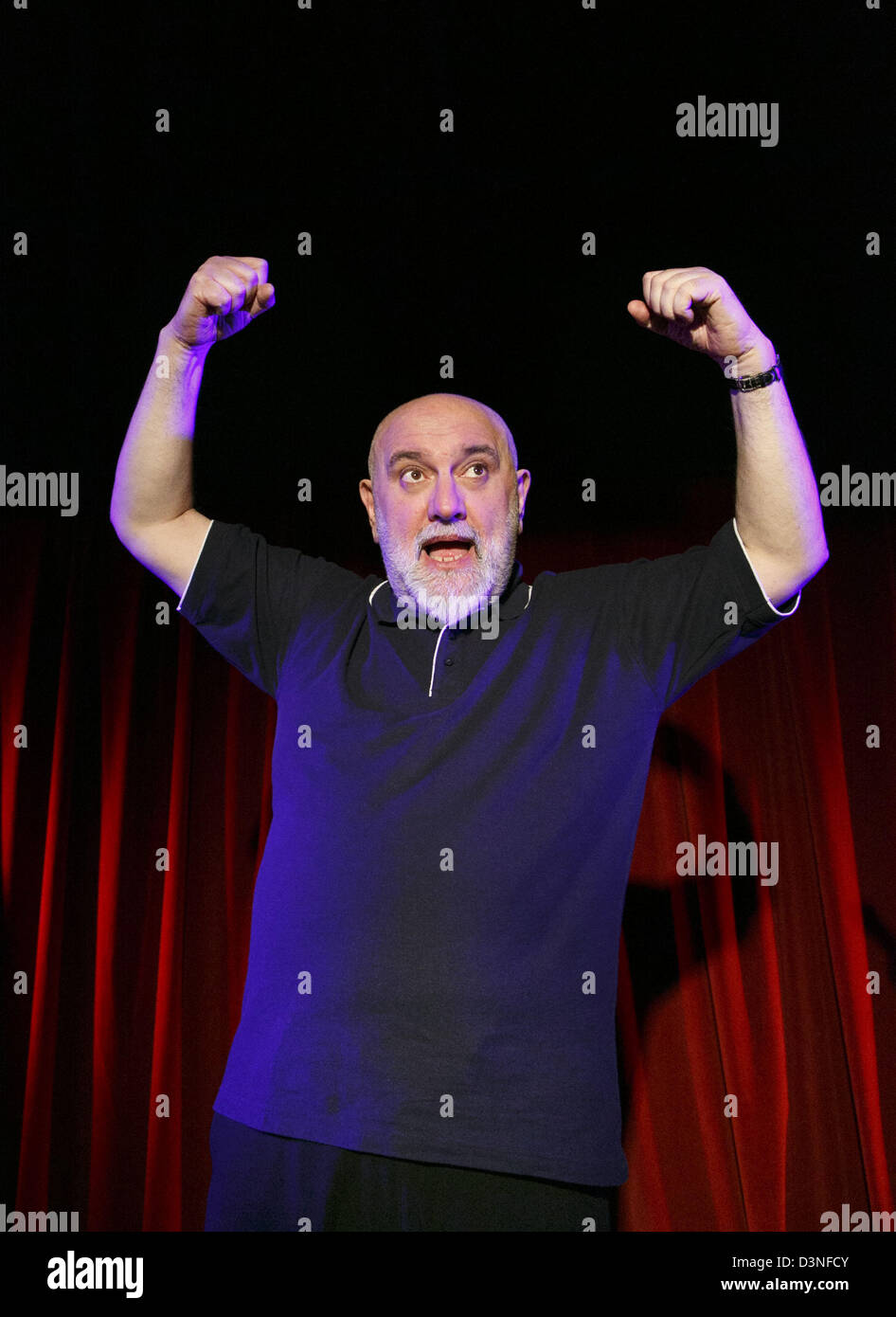 Alexei Sayle at the Soho Theatre, London W1 in 2013 Stock Photo - Alamy