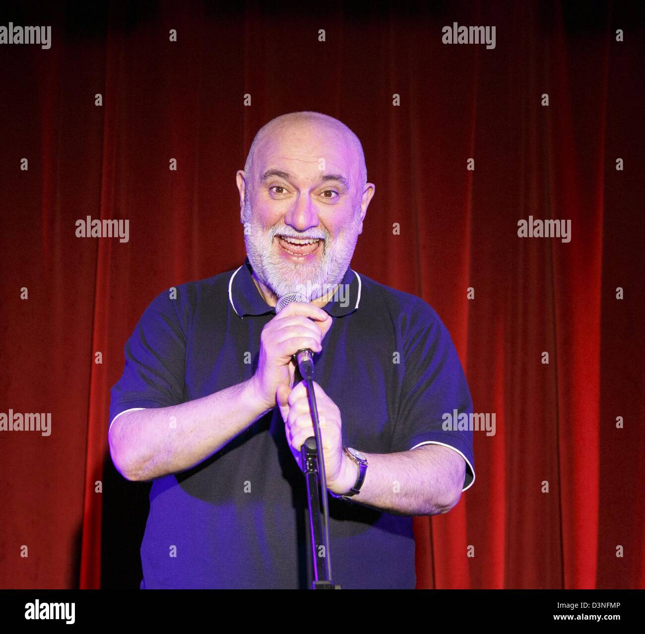 Alexei Sayle at the Soho Theatre, London W1 in 2013 Stock Photo - Alamy