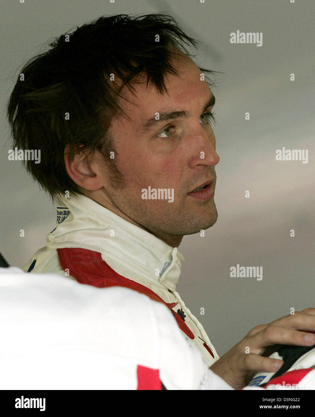 French Formula One driver Franck Montagny of Super Aguri F1 team ...