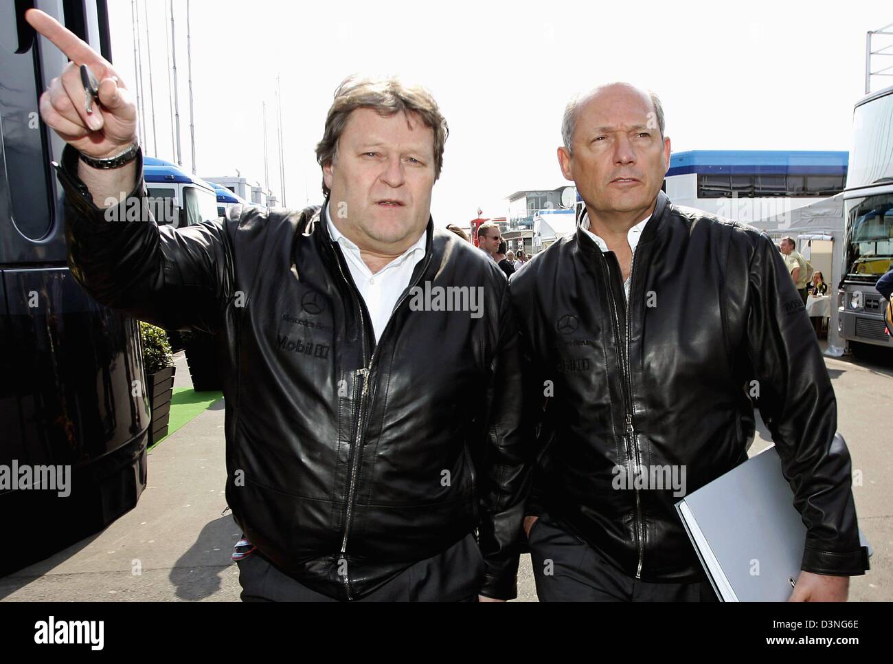 Ron dennis and norbert haug hi-res stock photography and images - Alamy