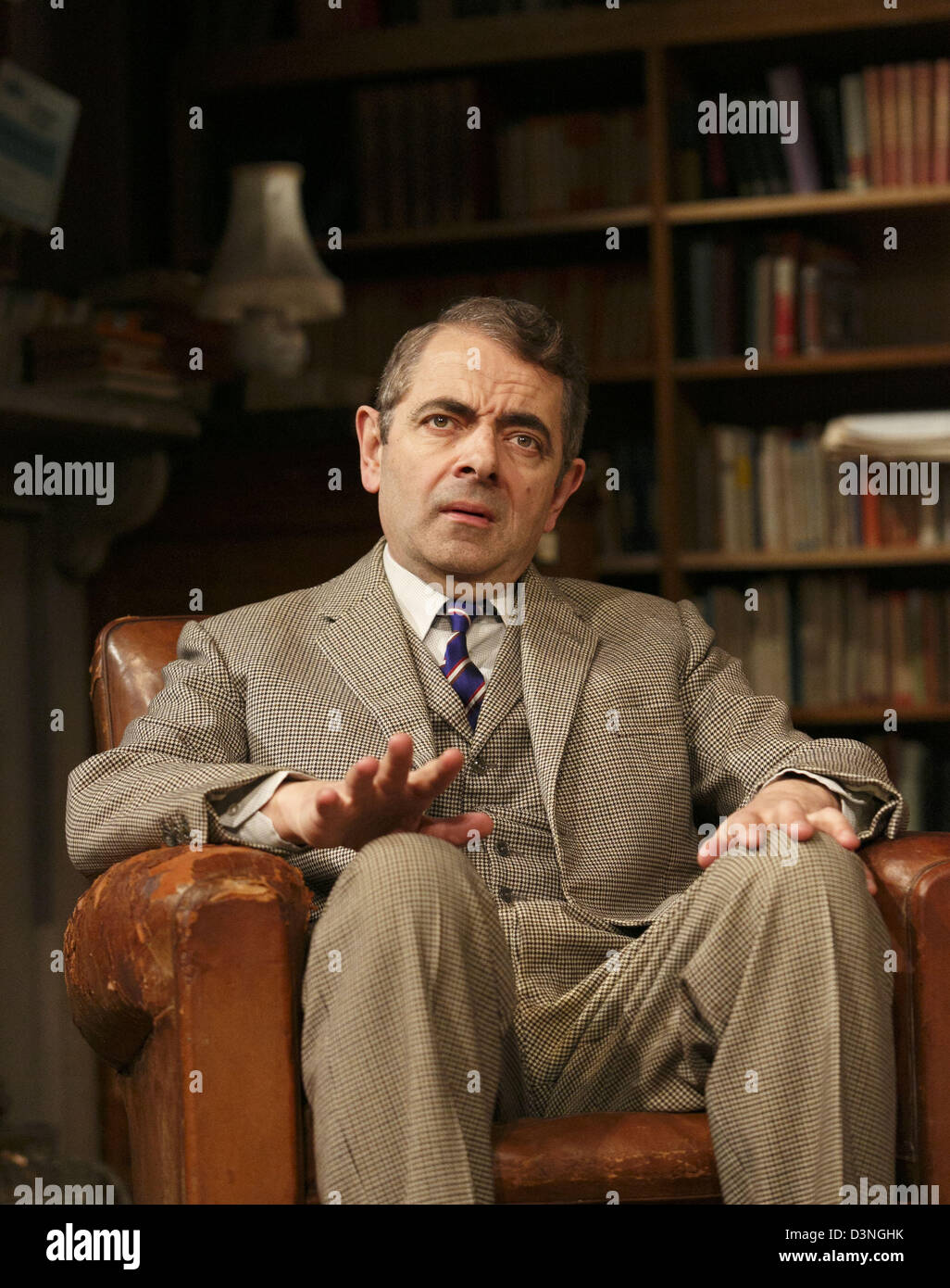 Rowan Atkinson as St. John Quartermaine in QUARTERMAINE'S TERMS by ...