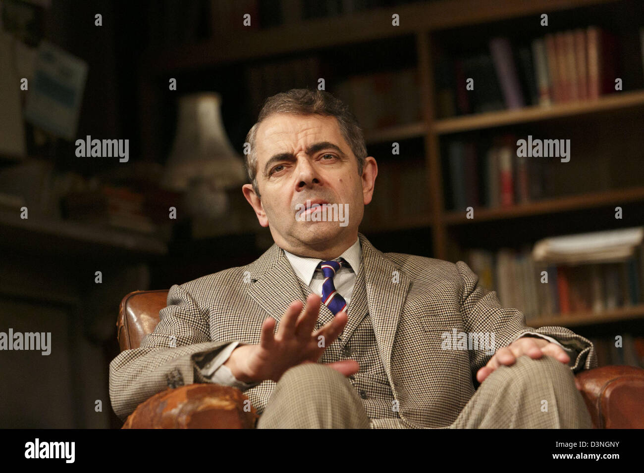 Rowan Atkinson as St. John Quartermaine in QUARTERMAINE'S TERMS by ...