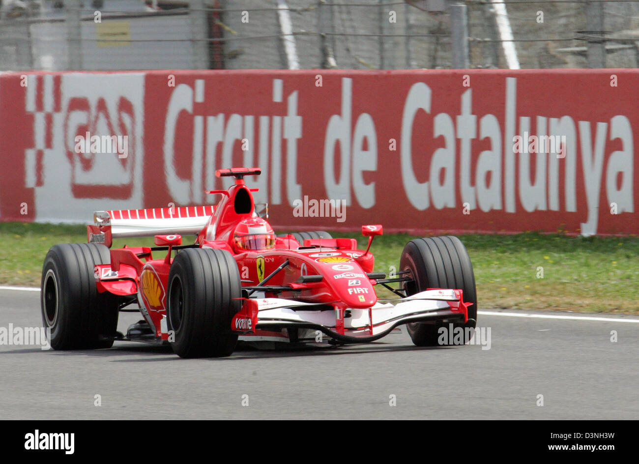 German Formula One pilot Michael Schumacher of Scuderia Ferrari F1 ...