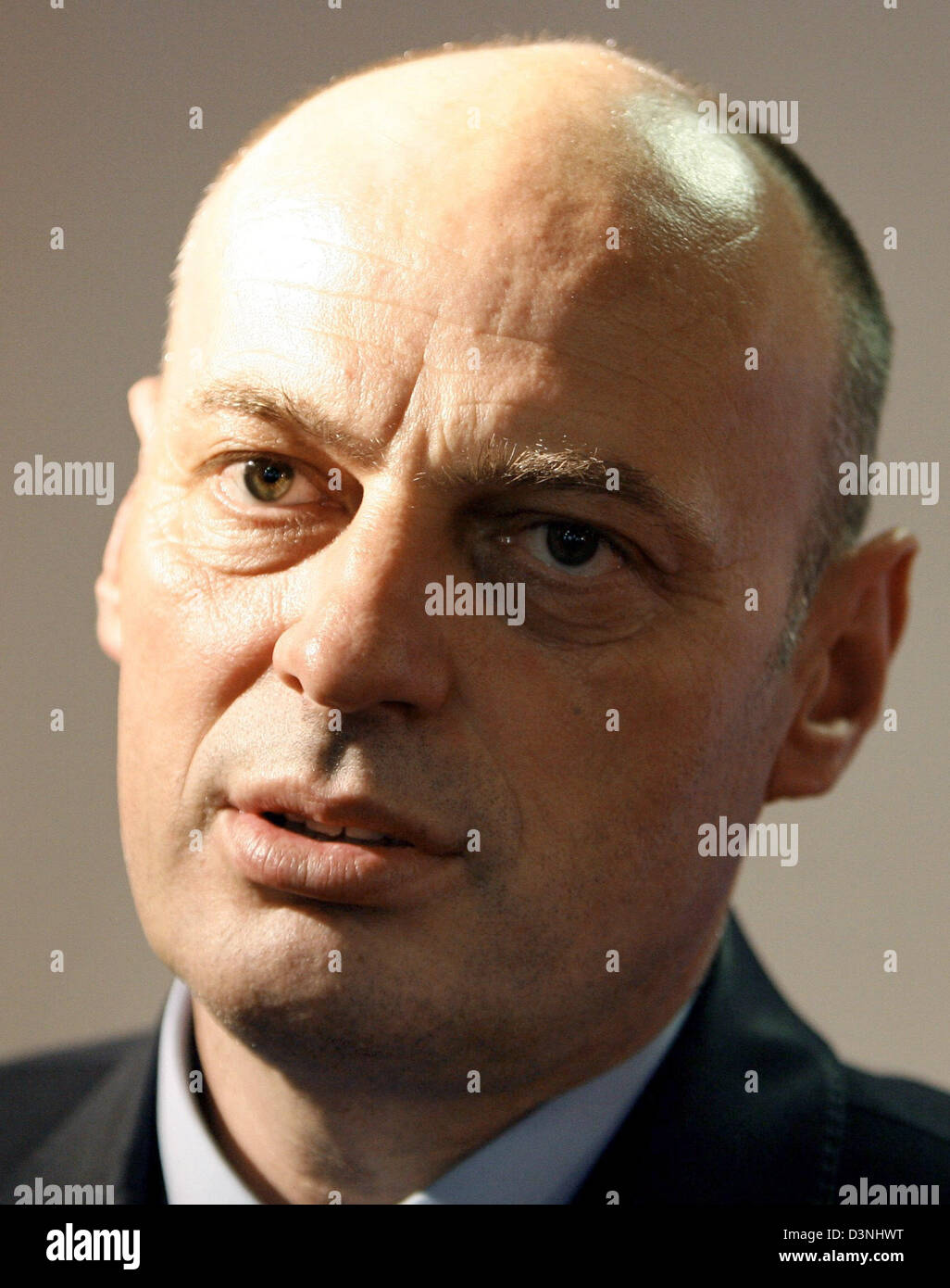 The picture shows Agim Ceku, Prime Minister of Kosovo in Berlin ...