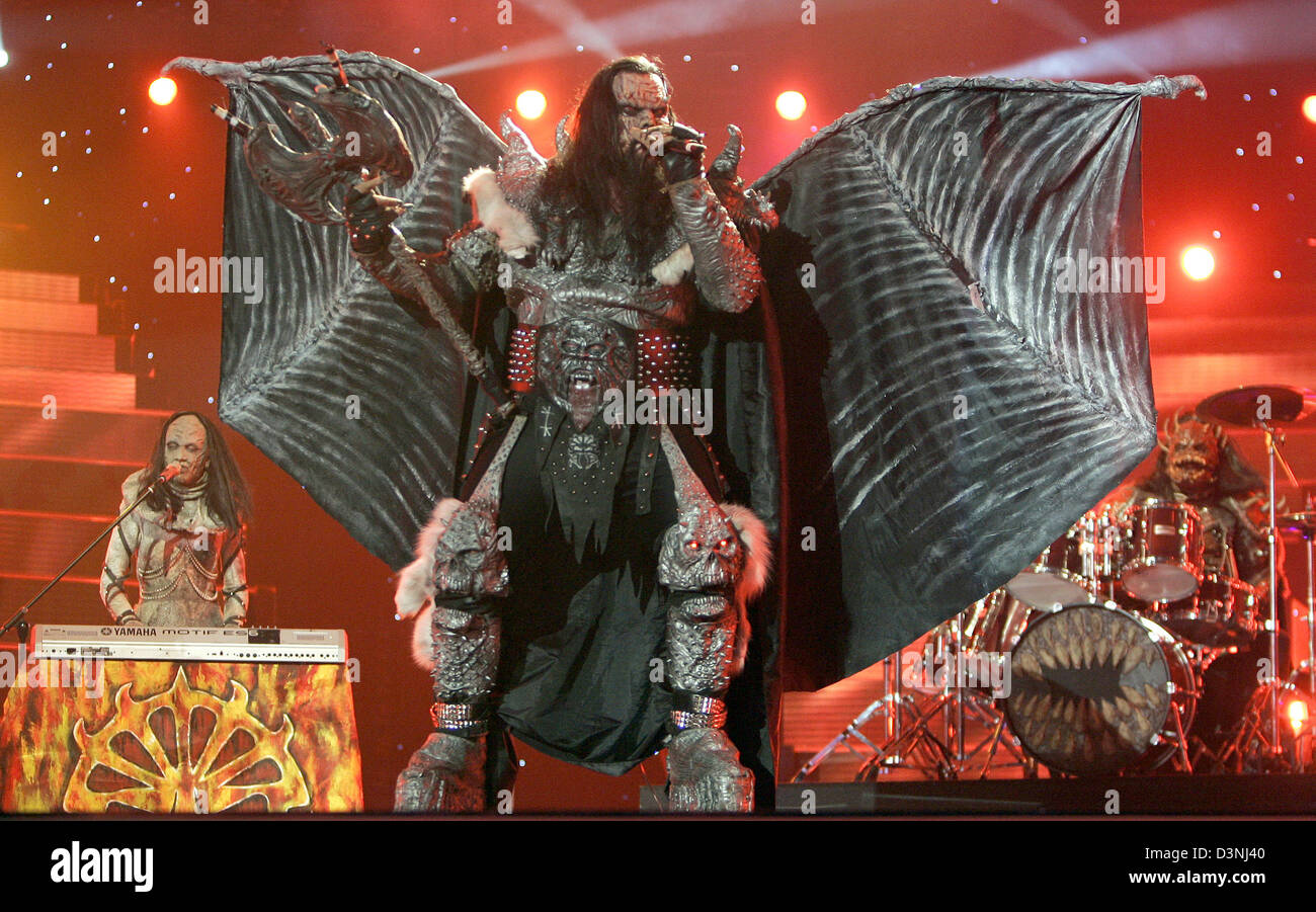 Lordi eurovision 2006 final hi-res stock photography and images - Alamy