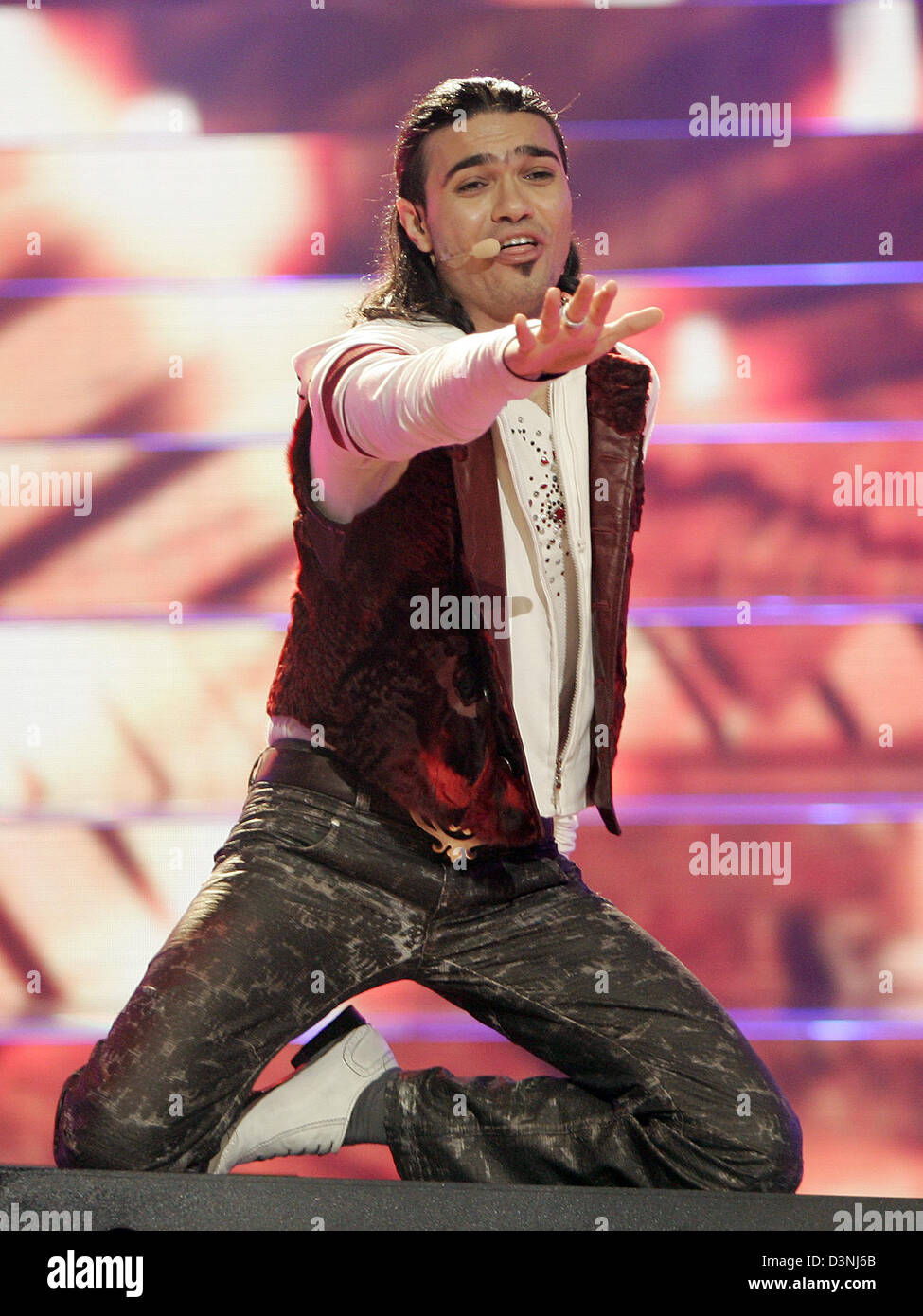 Andre, representing Armenia to the Eurovision Song Contest 2006 ...