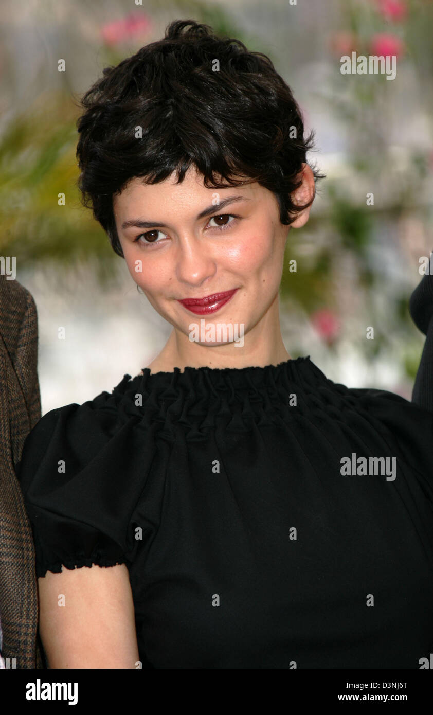 French actress Audrey Tatou poses during a photo call before the press ...