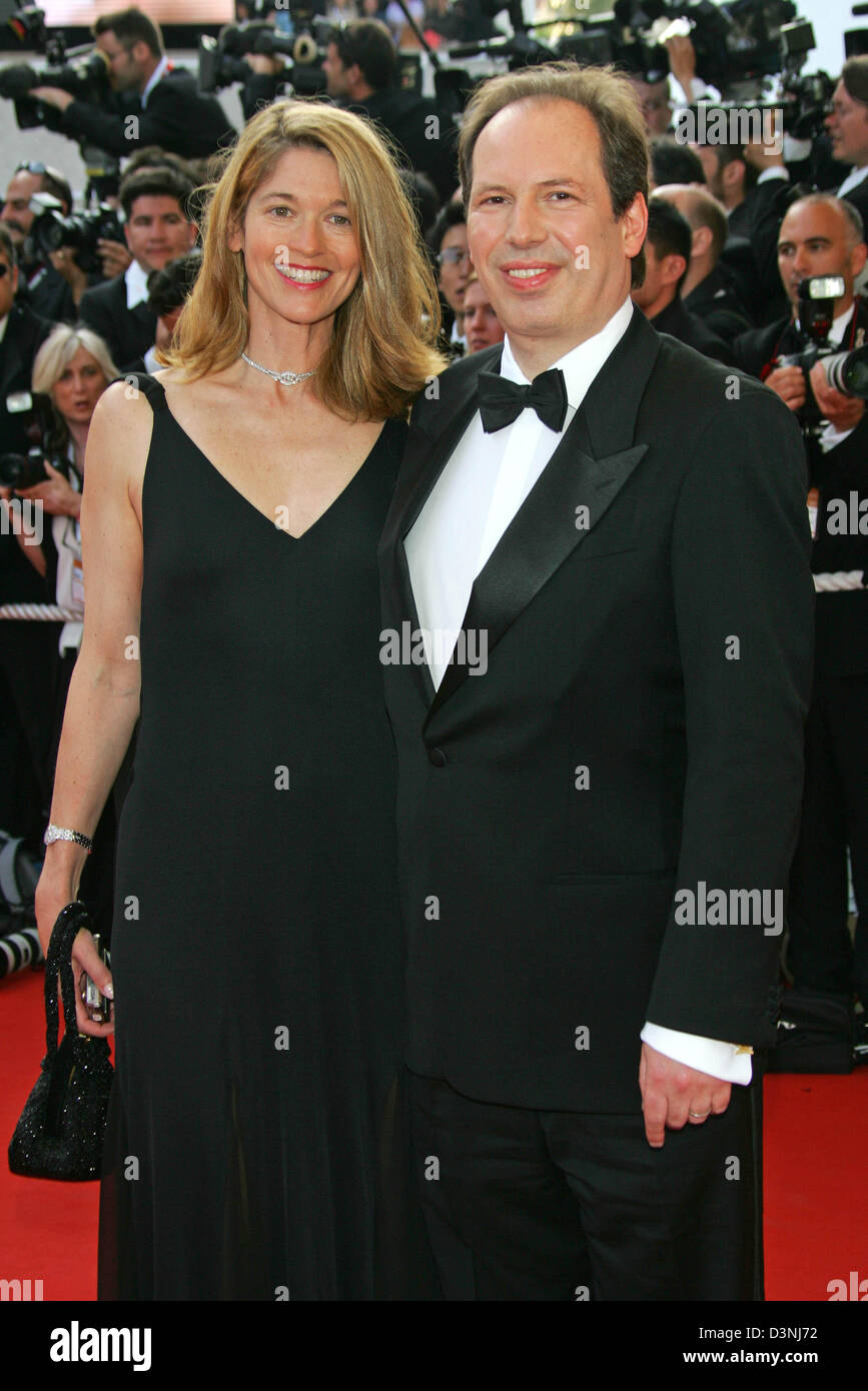 German composer Hans Zimmer arrives with his wife Susanne to the ...