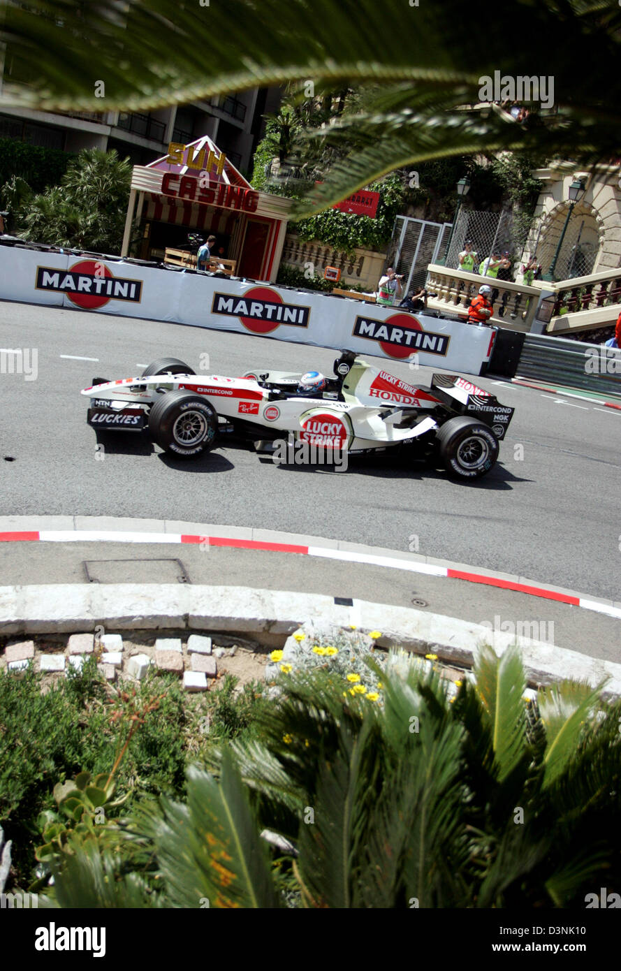 British Formula One pilot Jenson Button of team Honda F1 Racing ...