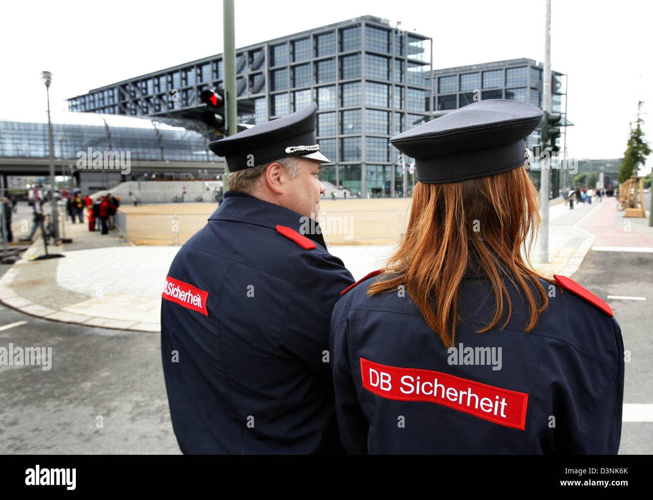 Security forces of the 'Deutsche Bahn' (German Railway Corporation ...