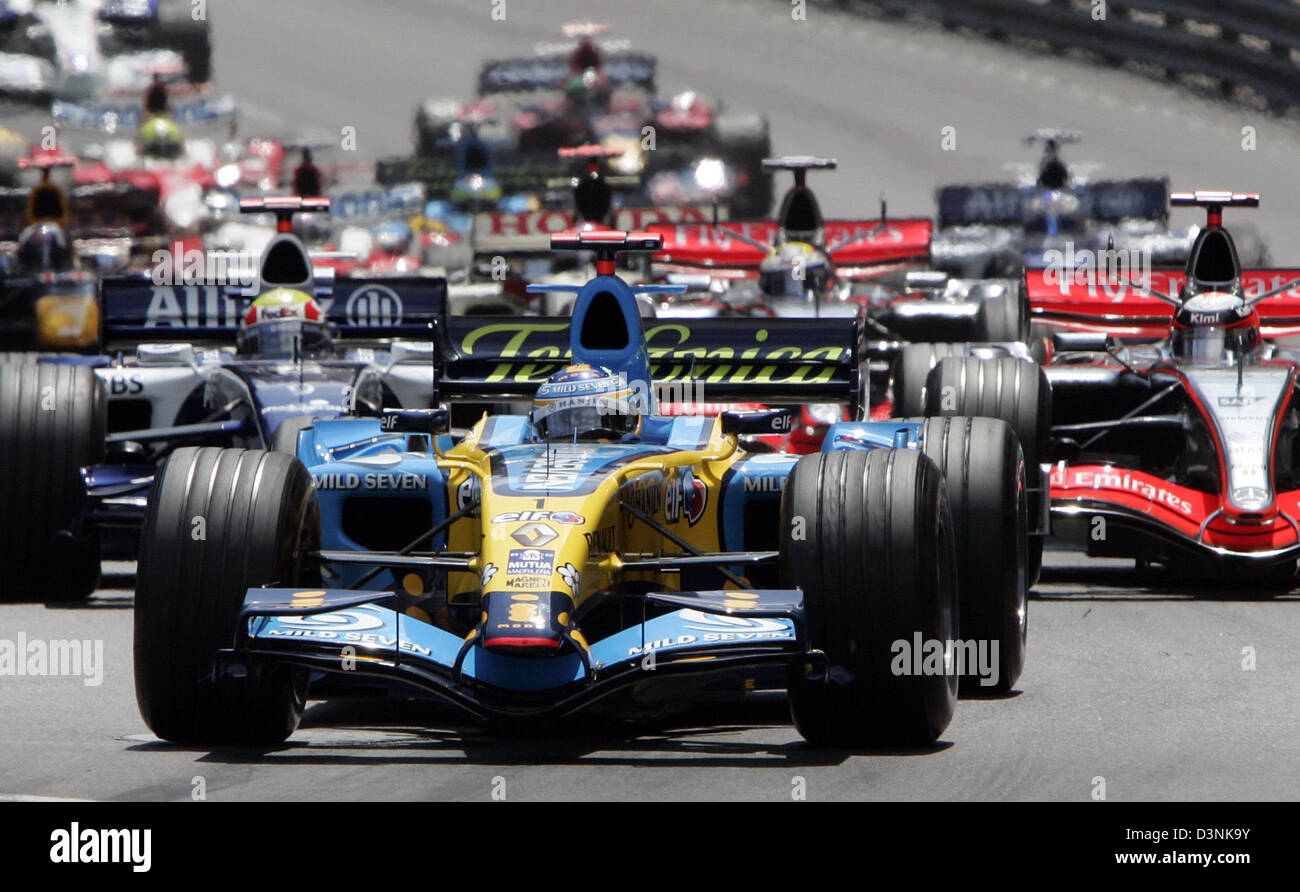 Monaco grand prix 2006 fernando alonso hi-res stock photography and ...