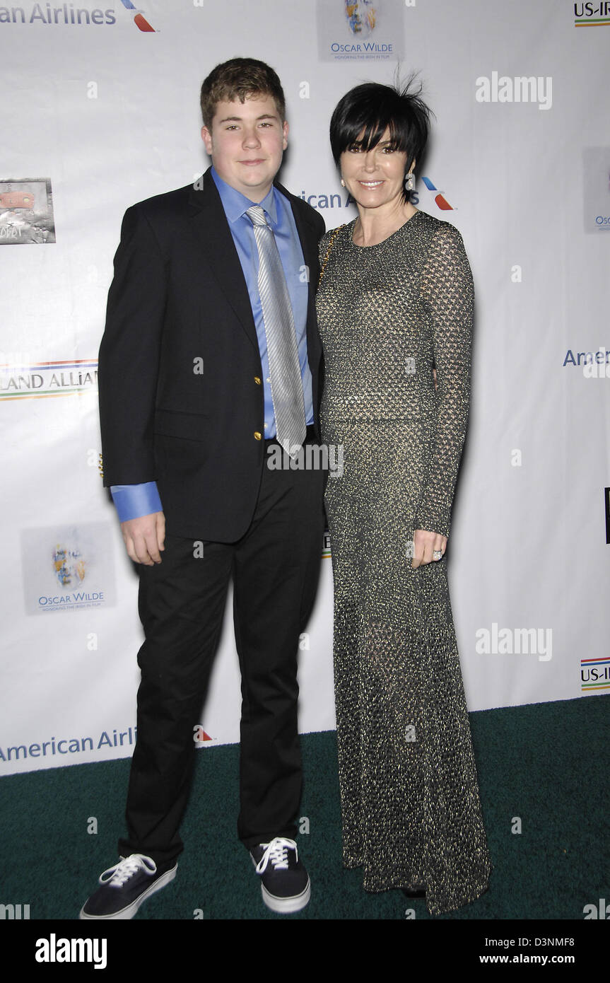 Hollywood, California, U.S. Feb. 21, 2013. Ryan Starling and Hylda ...