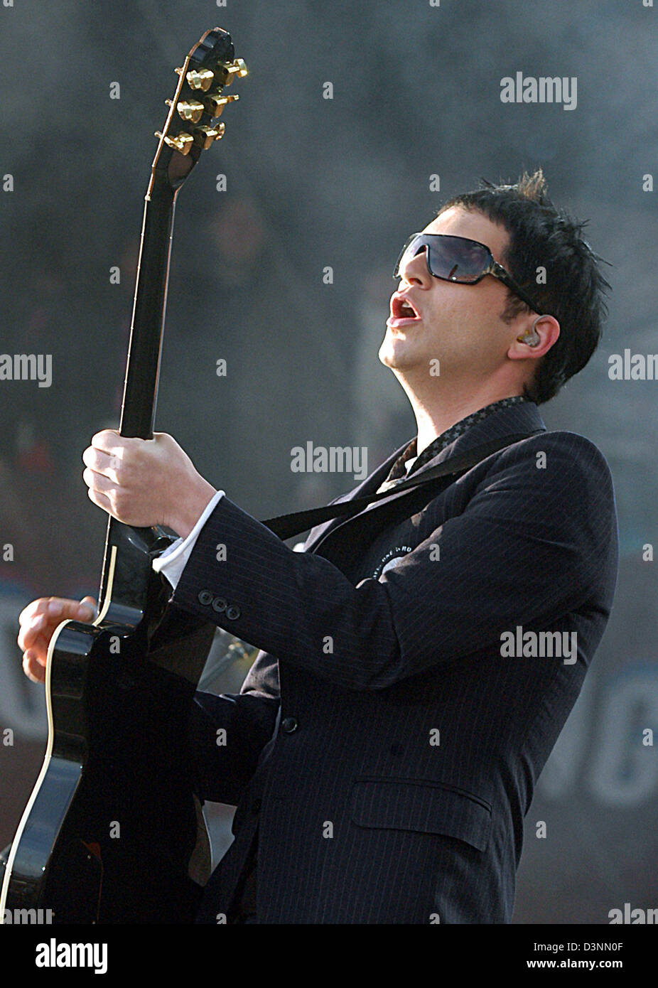 The singer of the band 'Placebo', Brian Molko performs at the 21st ...