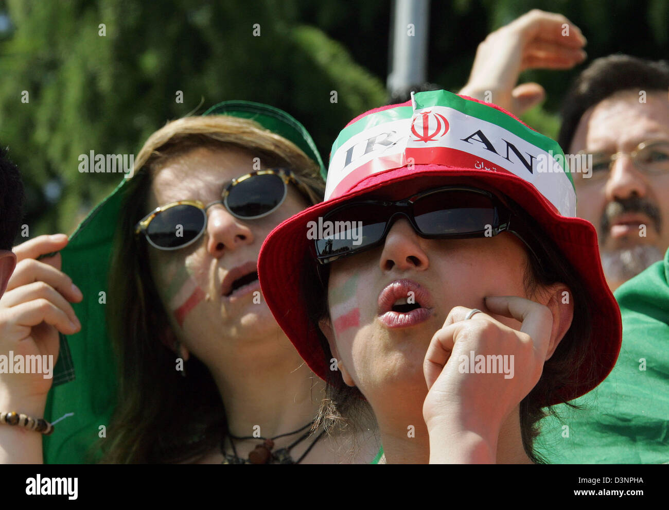 Iranian fans hi-res stock photography and images - Alamy