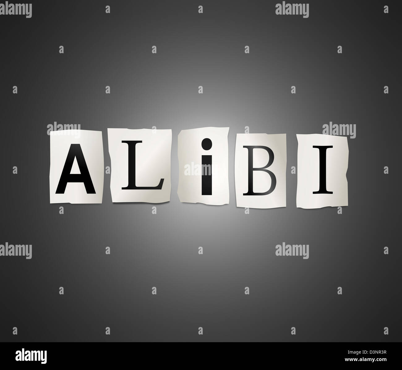 Alibi hi-res stock photography and images - Alamy