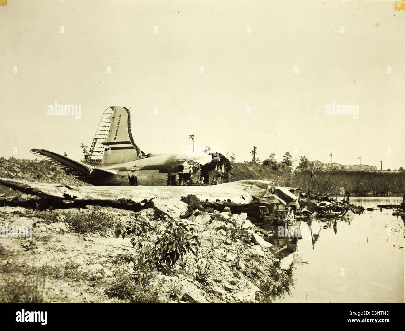 In 1954, the United Airlines DC-4, tail number NC30046, was involved in ...