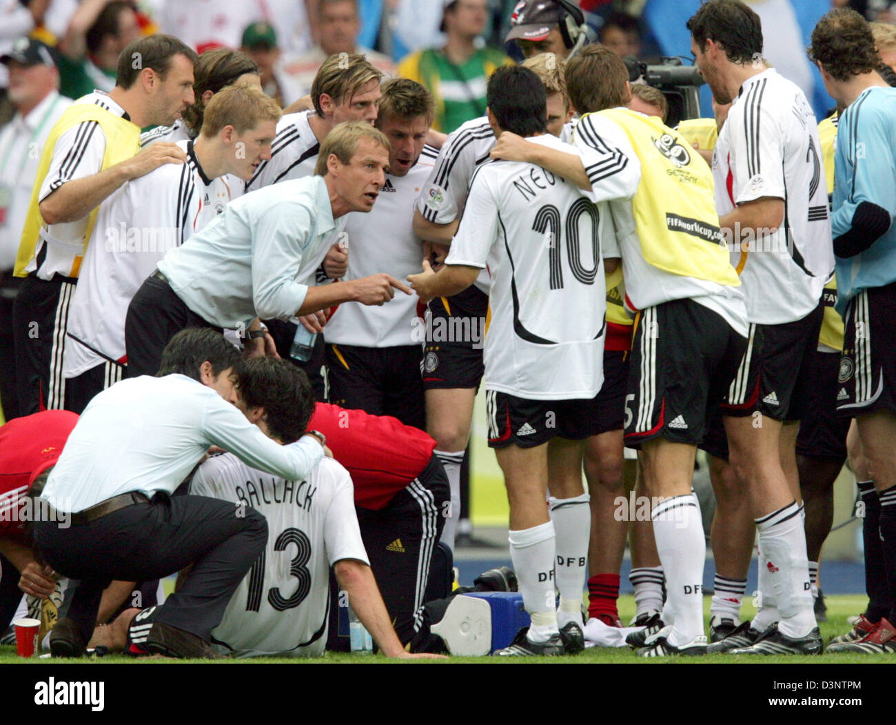 Olympic stadium michael ballack hi-res stock photography and images - Alamy
