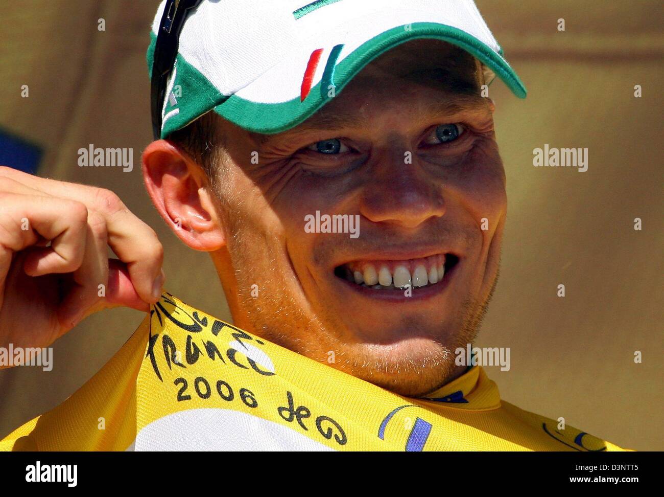 Norwegian cycling pro Thor Hushovd of the Credit Agricole cycling team ...