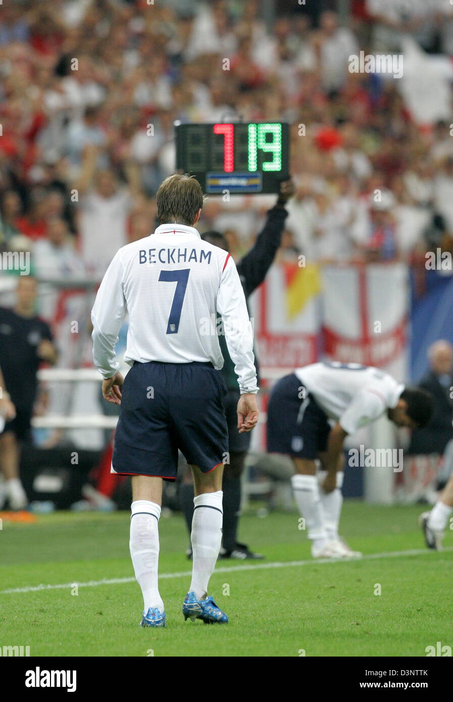 David beckham england portugal world hi-res stock photography and ...