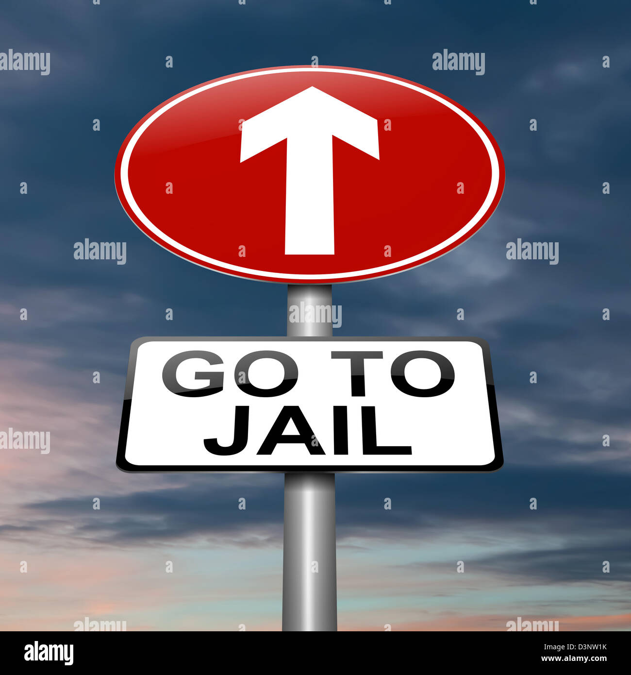 Go to jail Stock Photo - Alamy
