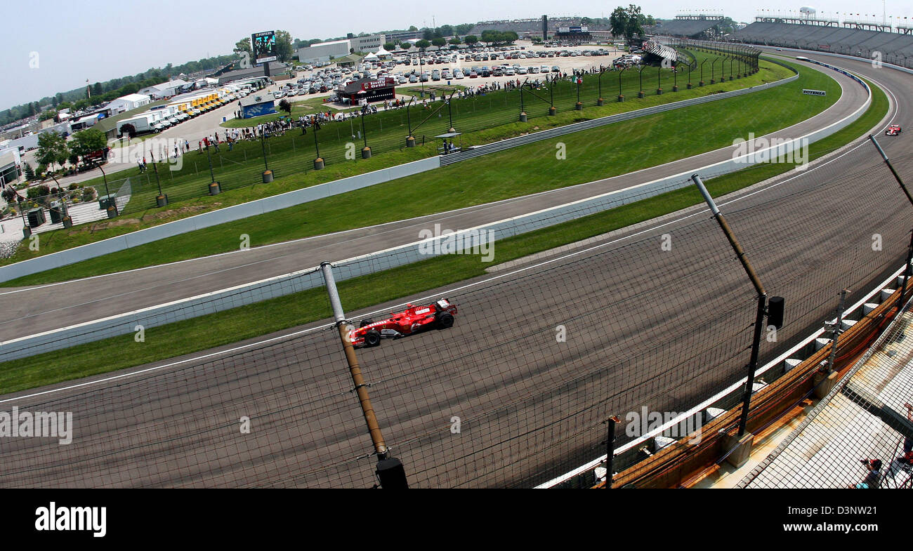 German Formula One driver Michael Schumacher of the Scuderia Ferrari ...